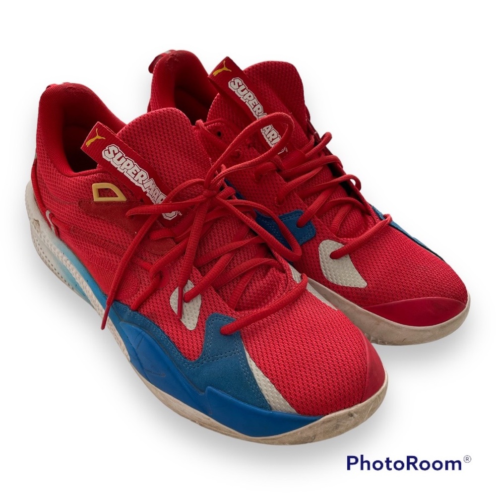 Super Mario X Puma Super Mario 64 Sneakers Size 14 - Gem